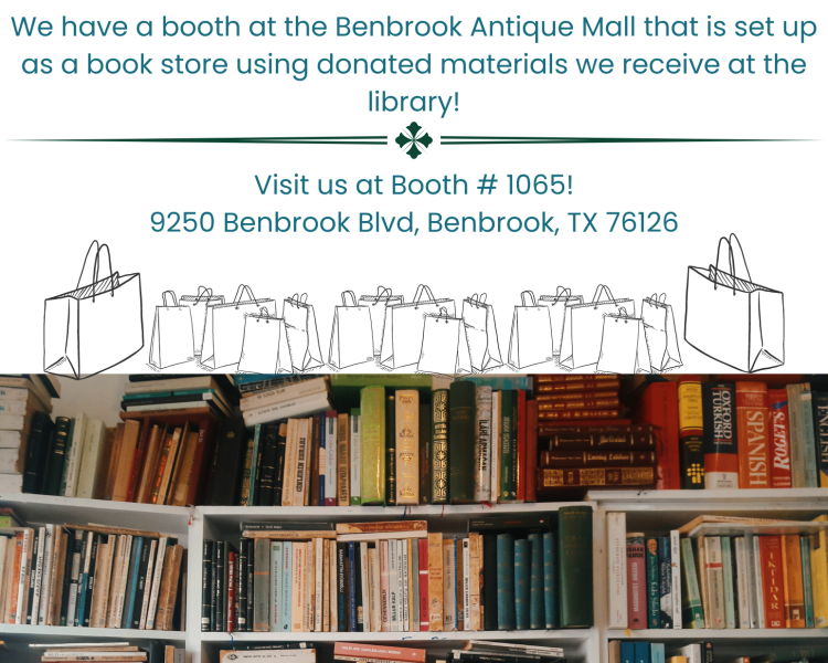 Friends of the Library | Benbrook Public Library